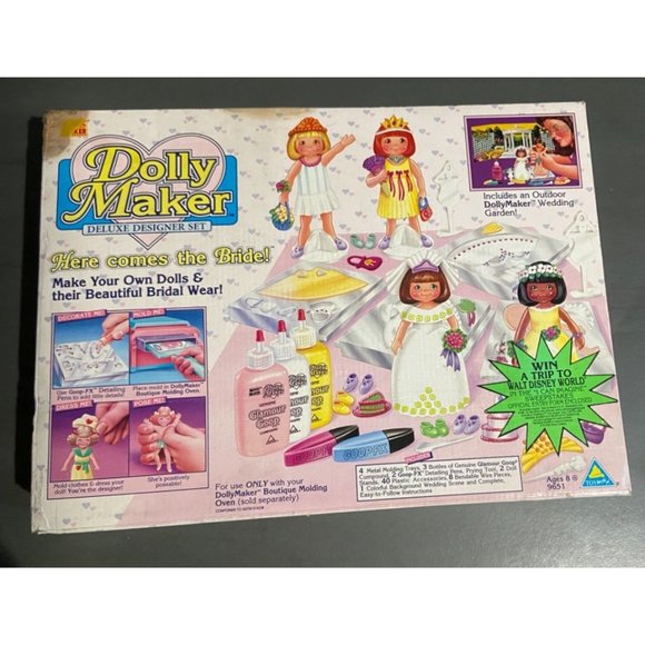 Toys | Vintages Magic Maker Dolly Maker Deluxe Designer Here Comes The ...